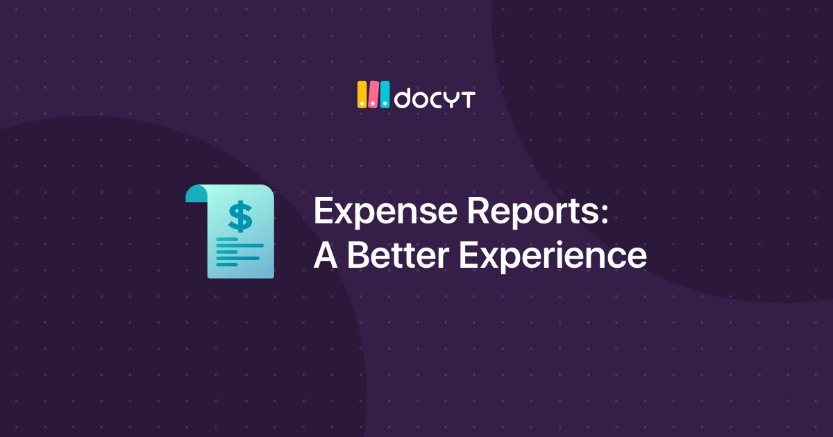 Employee Expense Report With Automated Reconciliation